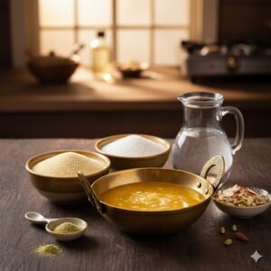 Authentic Halwa Puri Recipe – Traditional Breakfast Delight